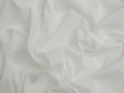 Minerva Core Range Fine Cotton Voile Fabric Ivory Minerva